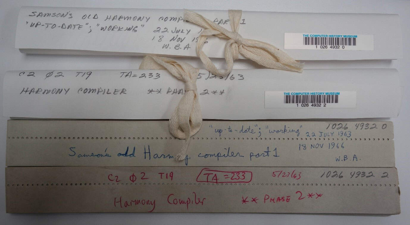 Programming in Harmony - CHM